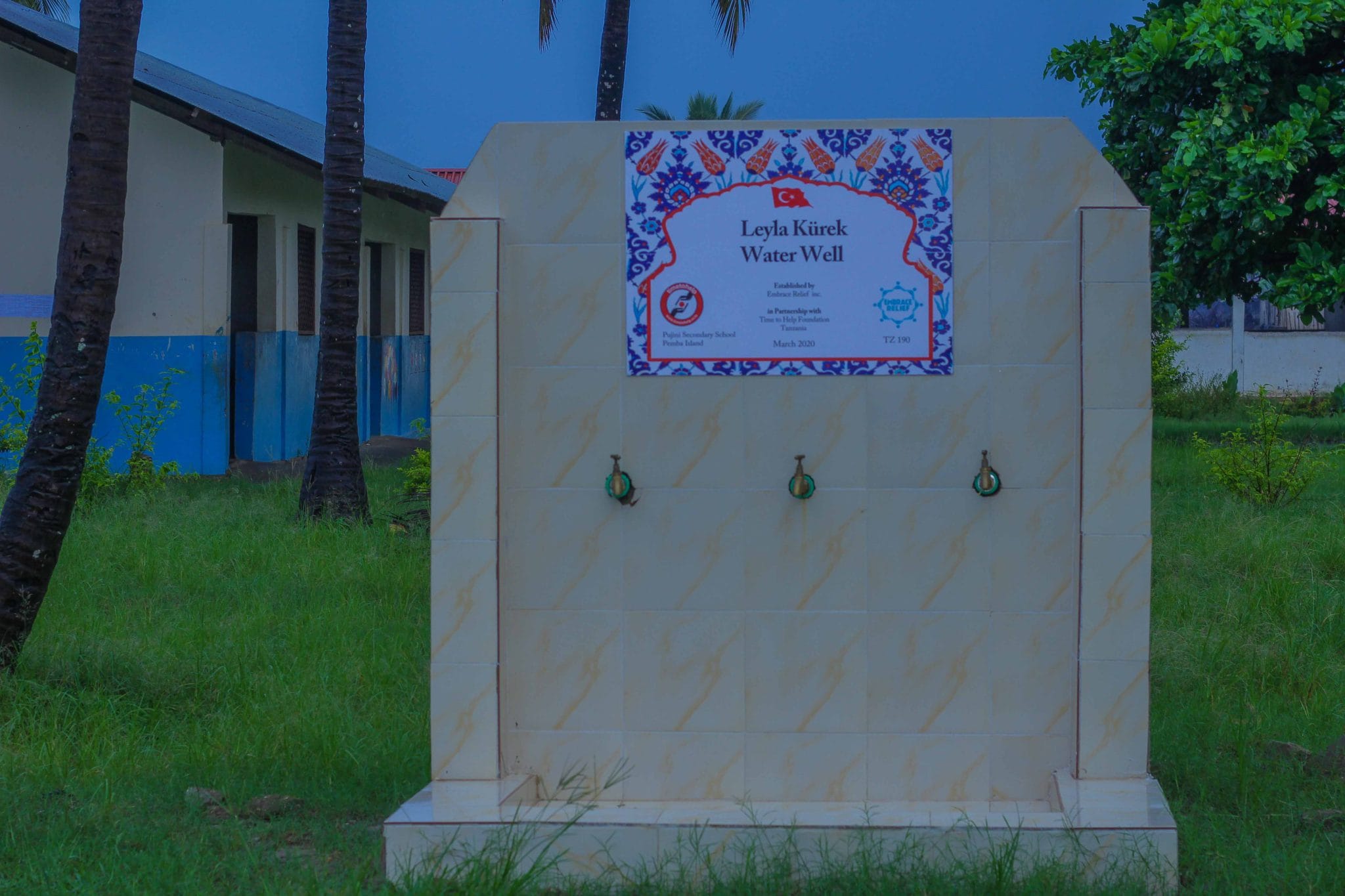 Pujini Secondary School Water Well - Embrace Relief Foundation