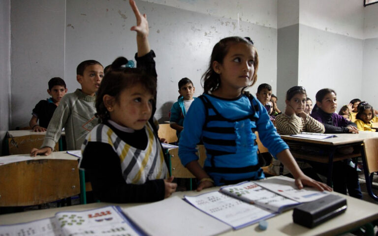 Teaching Refugees English for the Future - Embrace Relief Foundation