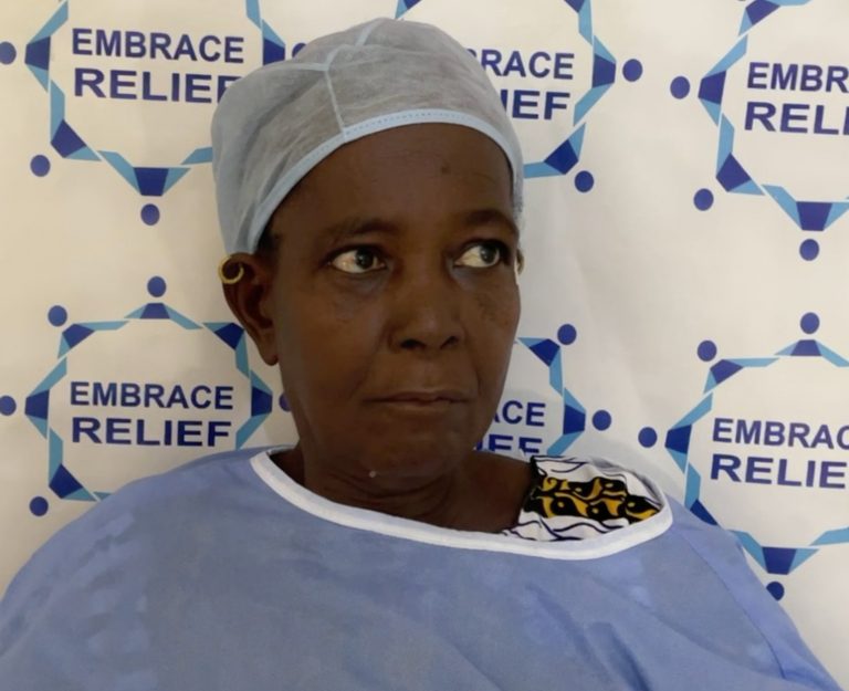 Djeneba Diallo Cataract Surgery Story - Embrace Relief Foundation